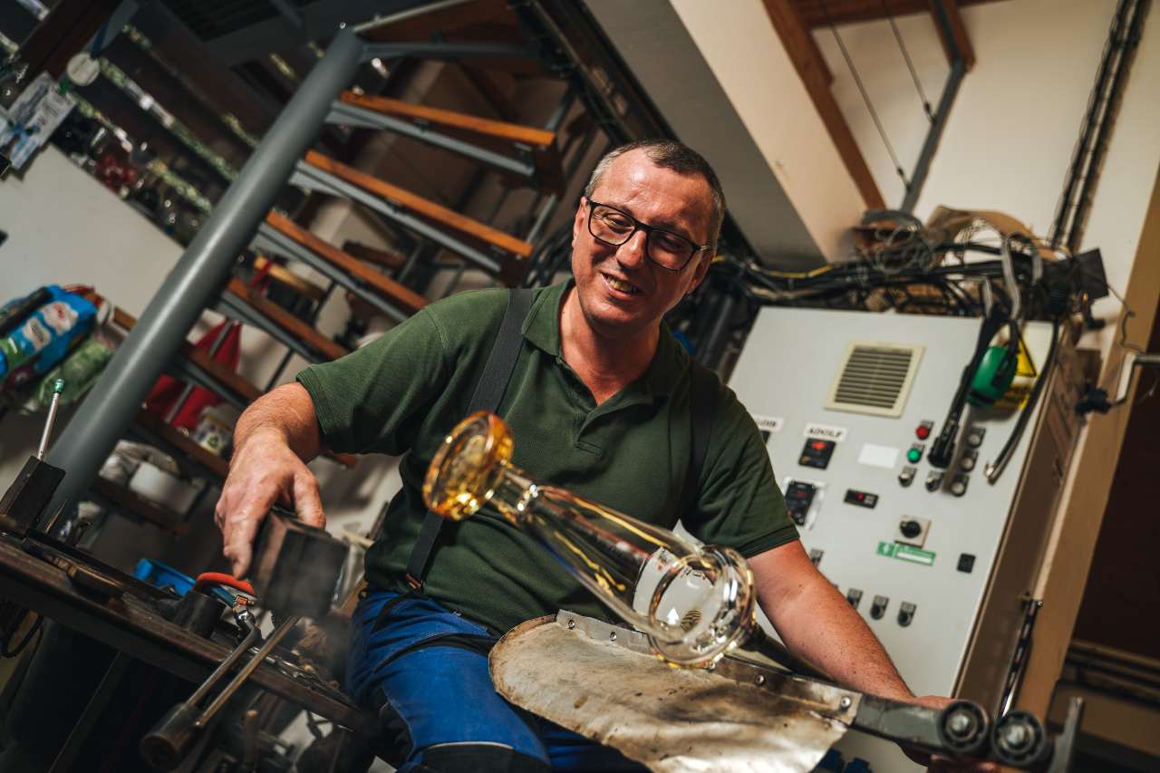 Plynový zásobník na propan ve sklárně | PRIMAGAS